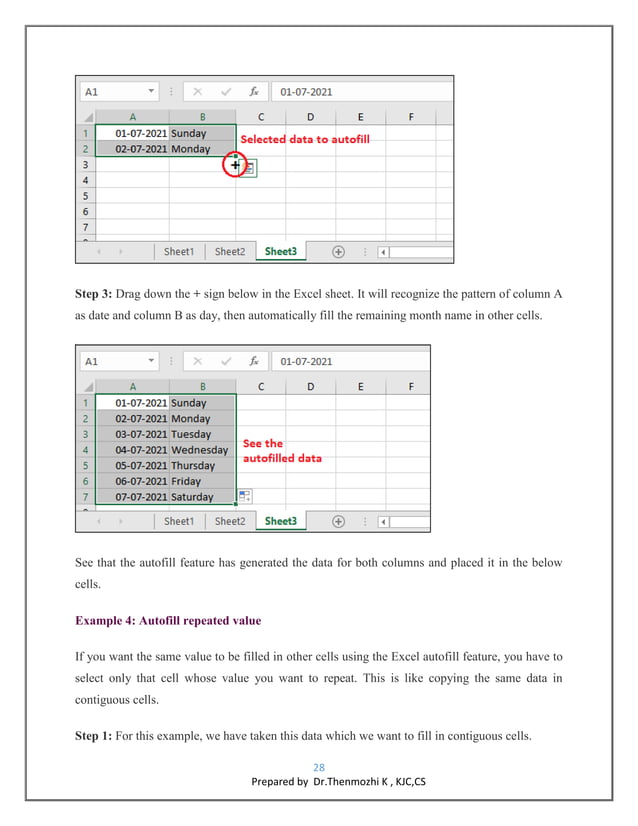 Introduction to spreadsheet | PDF