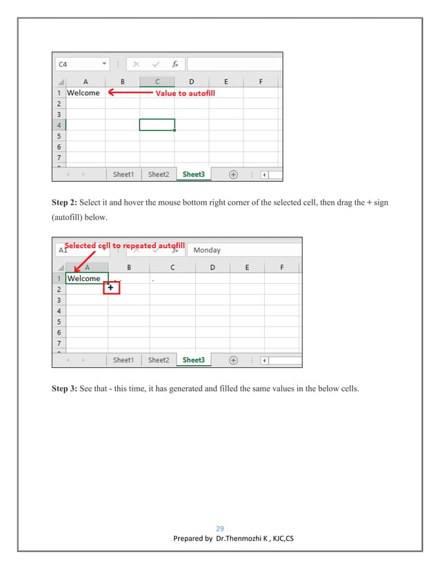 Introduction to spreadsheet | PDF