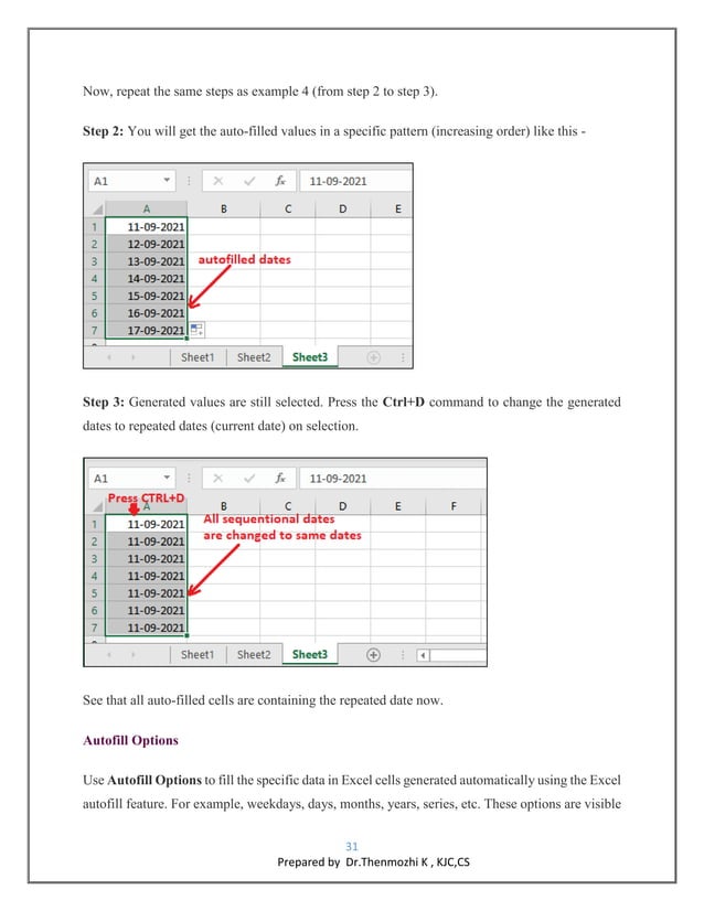 Introduction to spreadsheet | PDF