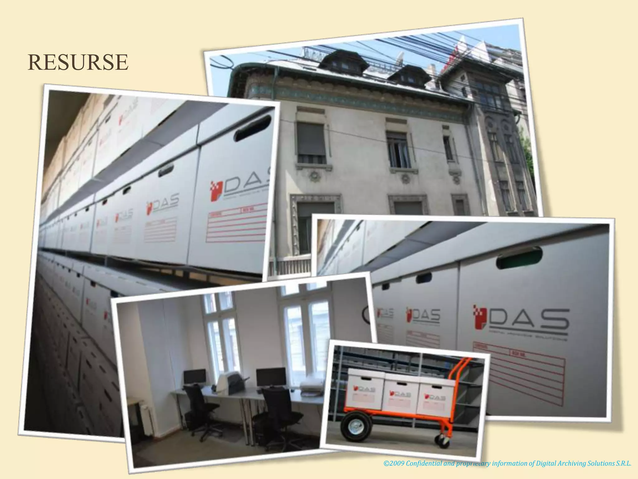 Digital Archiving Solutions Prezentare Romana | PPT