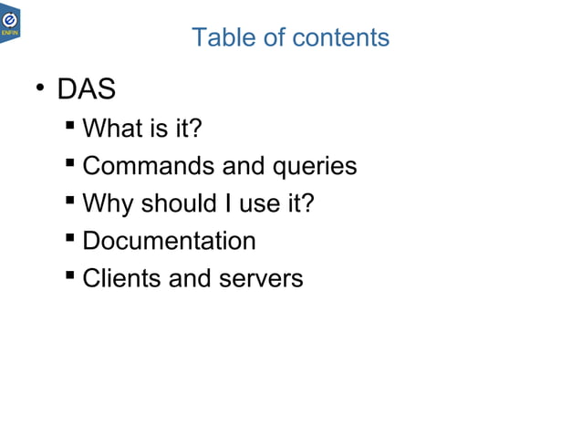 DAS, the Distributed Annotation System | PPT | Databases | Computer Software and Applications