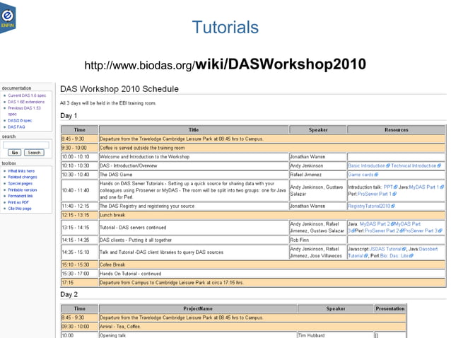 DAS, the Distributed Annotation System | PPT | Databases | Computer Software and Applications