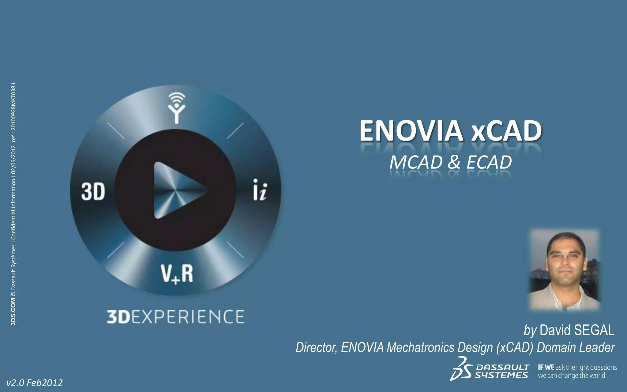 Dassault Systemes Enovia Multi Cad 2012 Pptx