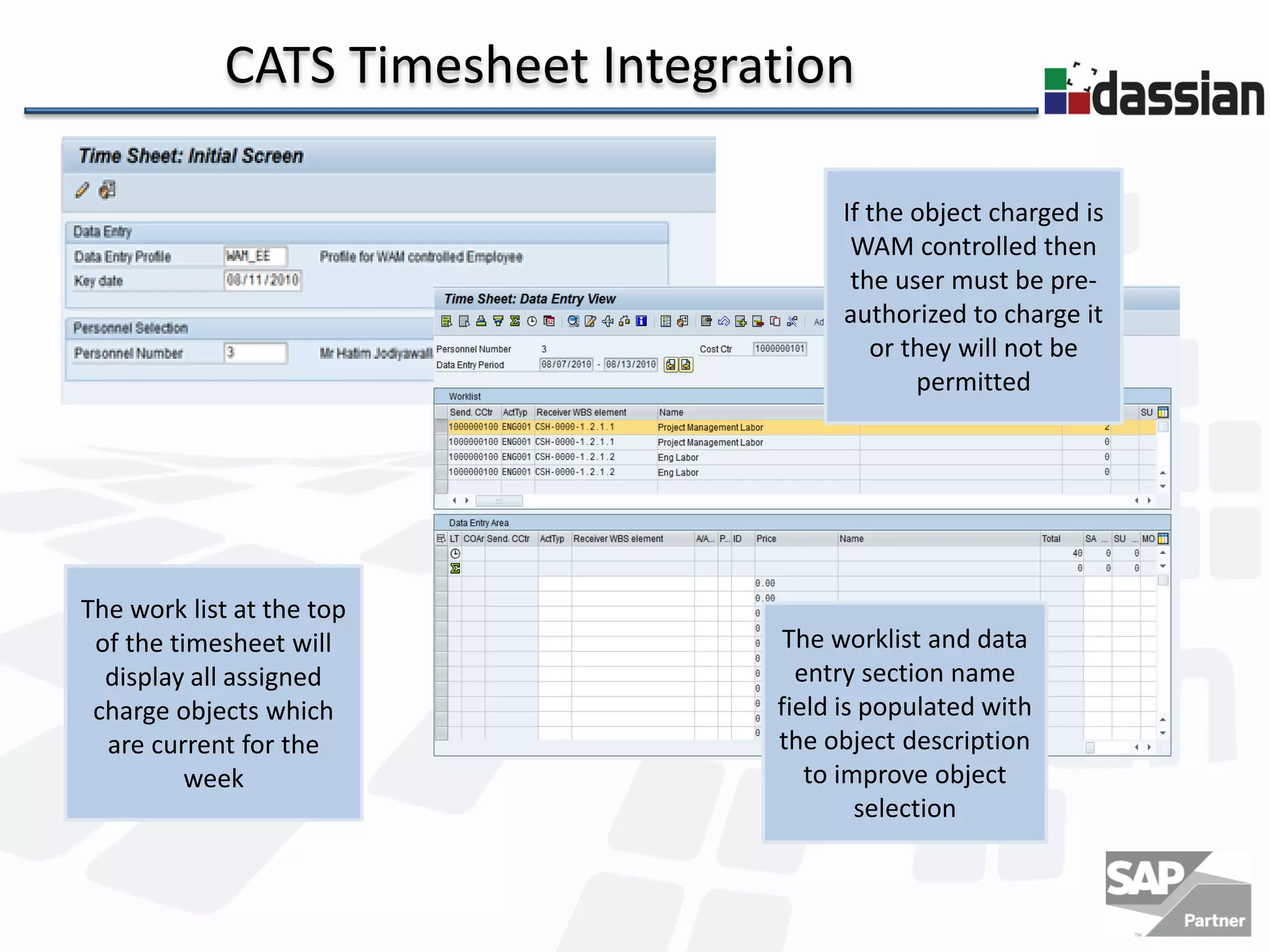 Dassian Workforce Authorization Management (WAM) | PDF
