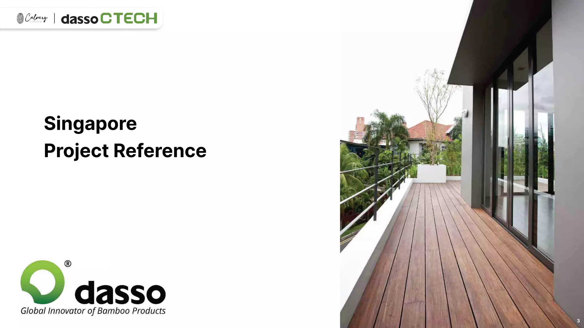 Calvary Carpentry_ Dasso Ctech Singapore Reference | PDF