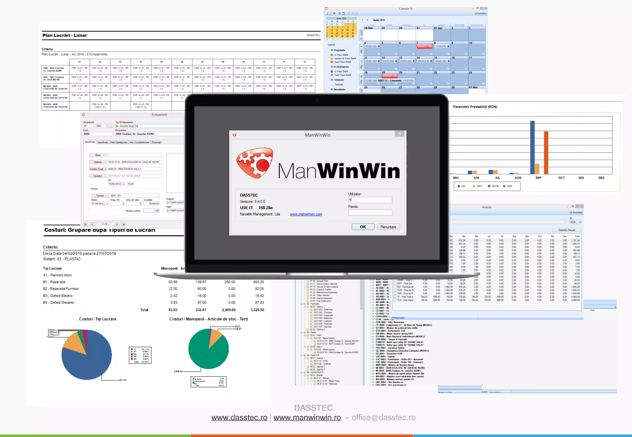 Dasstec - ManWinWin Maintenance Management Tool | PDF