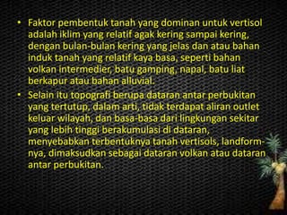 lapisan tanah vertisol | PPTX