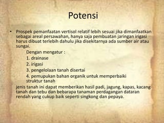 lapisan tanah vertisol | PPTX