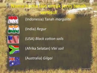 lapisan tanah vertisol | PPTX