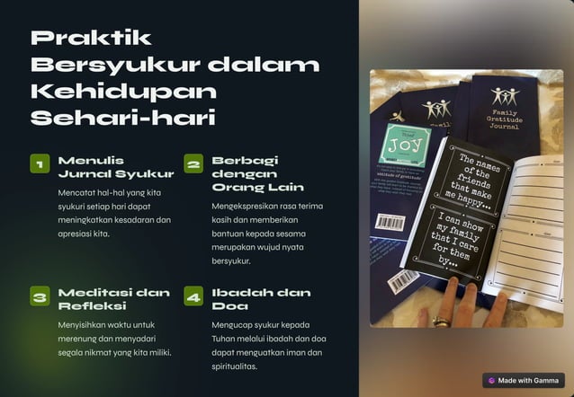 Dasyatnya-Keutamaan-Bersyukur kepada tuhan yang maha esa | PPT