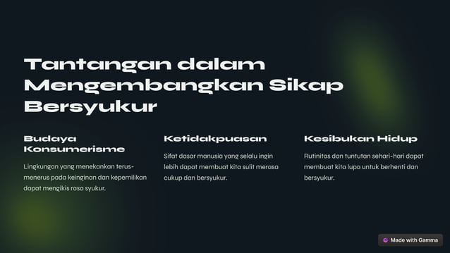 Dasyatnya-Keutamaan-Bersyukur kepada tuhan yang maha esa | PPT