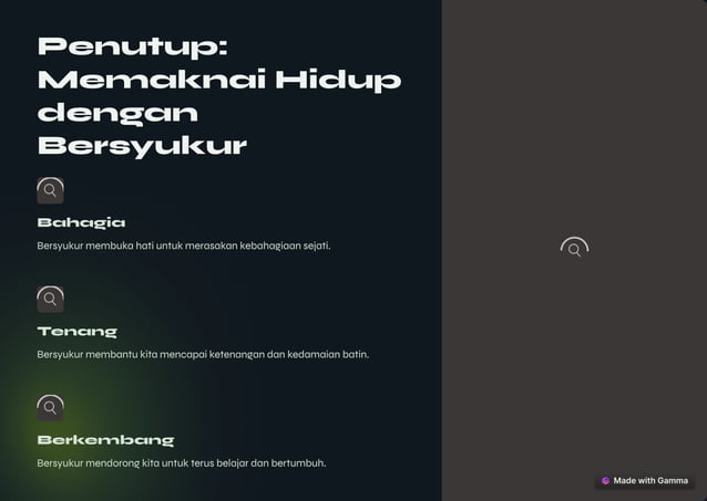 Dasyatnya-Keutamaan-Bersyukur kepada tuhan yang maha esa | PPT