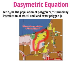 Population Density Mapping using the Dasymetric Method | PPT