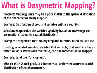 Population Density Mapping using the Dasymetric Method | PPT