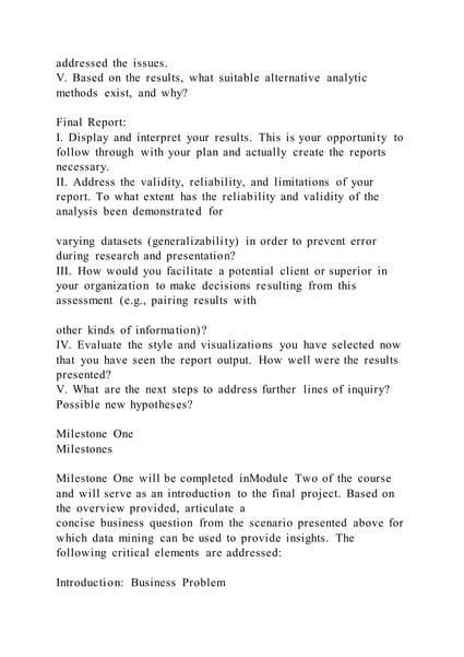 DAT 220 Final Project Guidelines and RubricOverviewThe a | DOCX