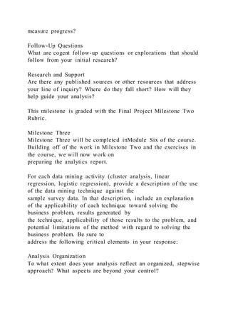 DAT 220 Final Project Guidelines and RubricOverviewThe a | DOCX