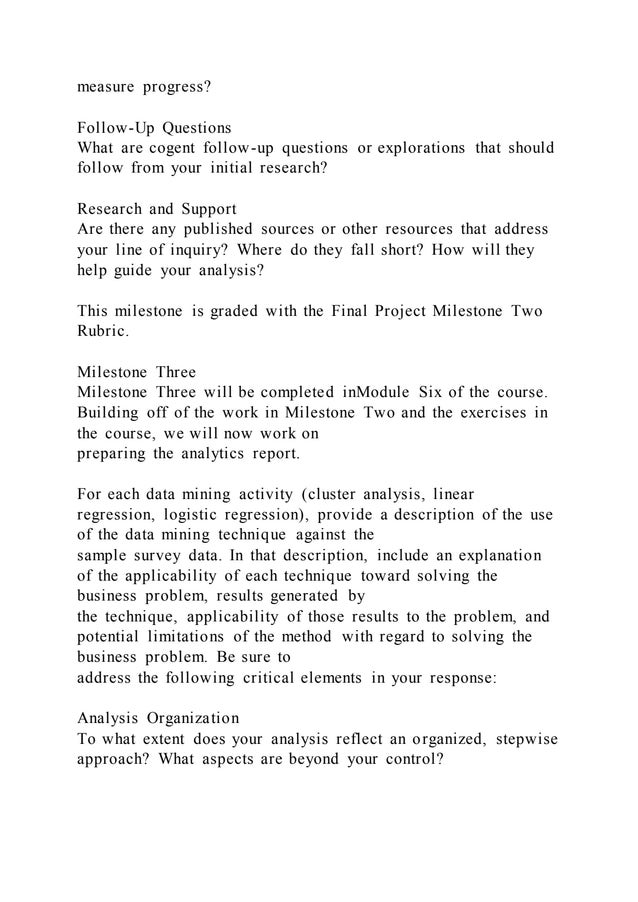 DAT 220 Final Project Guidelines and RubricOverviewThe a | DOCX