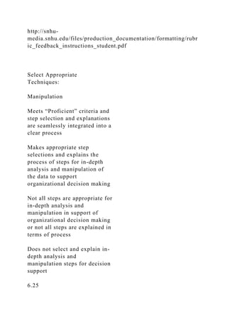 DAT 520 Final Project Guidelines and Rubric Overview .docx