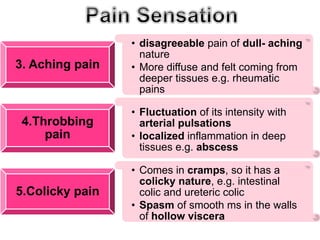 Physiology of pain | PPTX