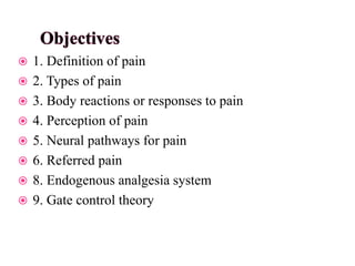 Physiology of pain | PPTX