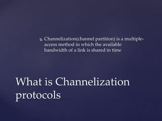 M.A.C (Medium Access Control) | PPTX