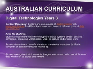 Data lesson ideas for Y3/4 Australian Curriculum | PPT