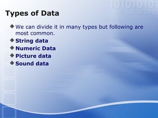 Data | PPT
