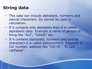 Data | PPT