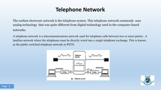 Transmission Media।।Circuit Switching।।Telephone Network।।DSL।।Cable ...