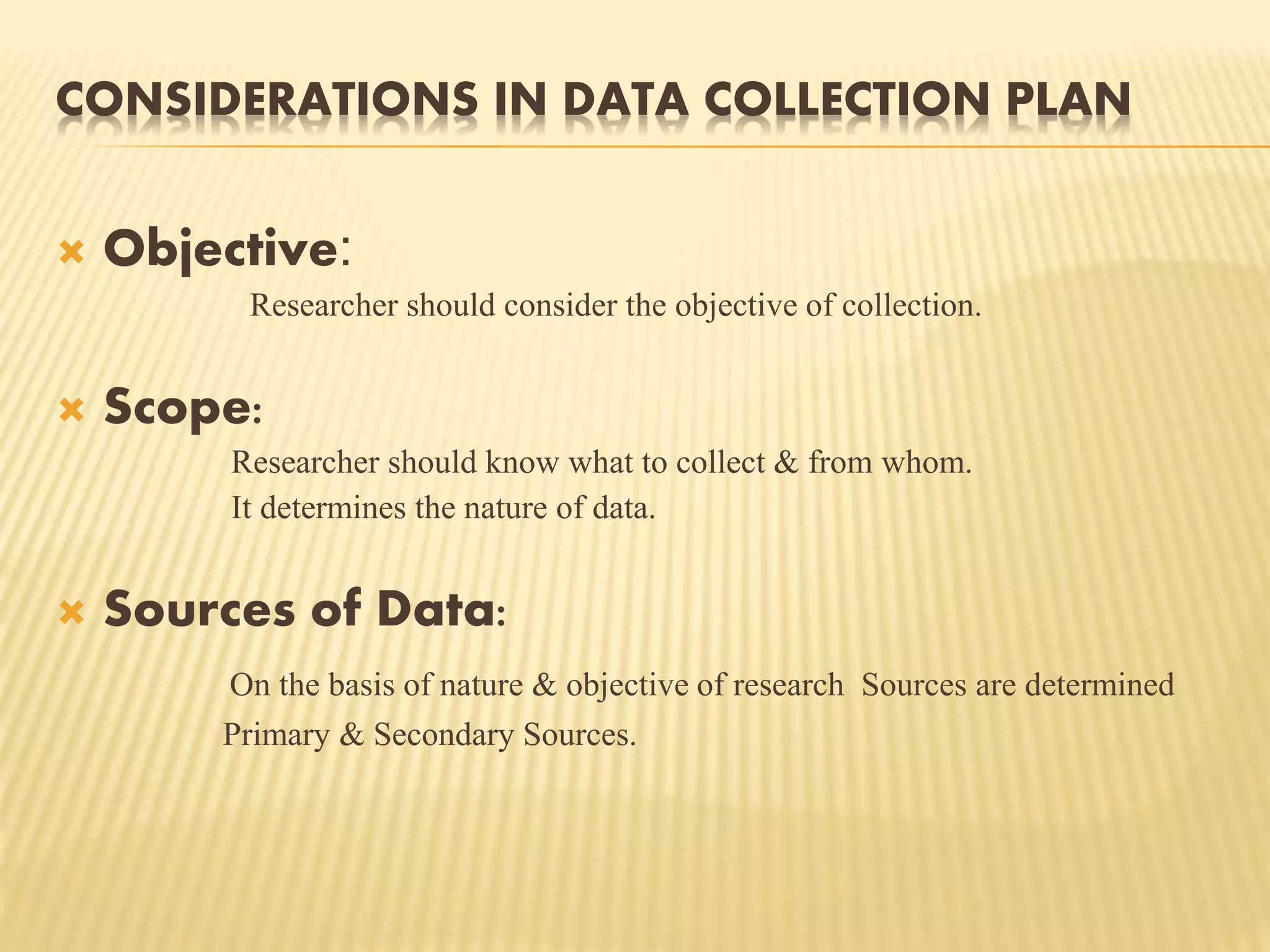 Data Collection & Analysis | PPTX