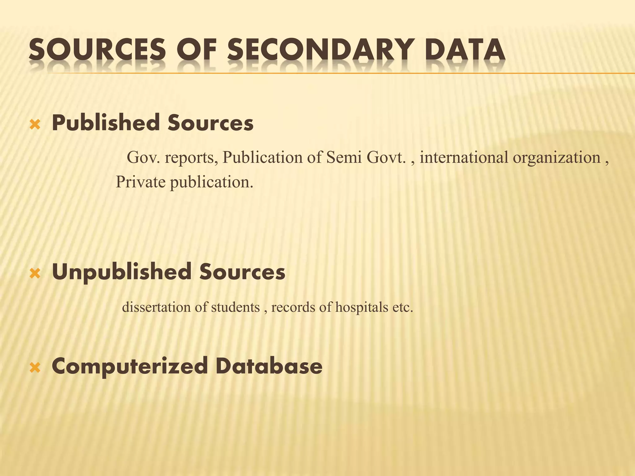 Data Collection & Analysis | PPTX