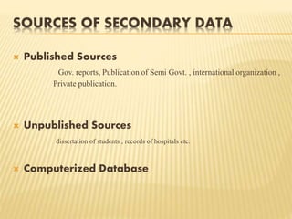 Data Collection & Analysis | PPTX