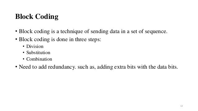 Digital Data to Digital Signal Conversion