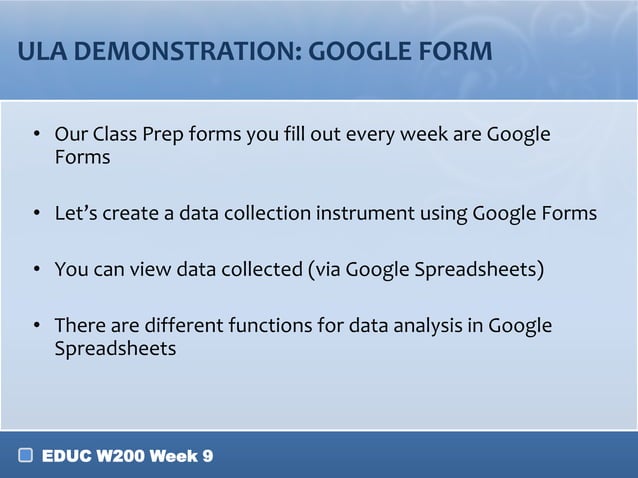 Data collection and analysis | PPTX