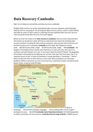 Data recovery cambodia | PDF | Internet | Computing