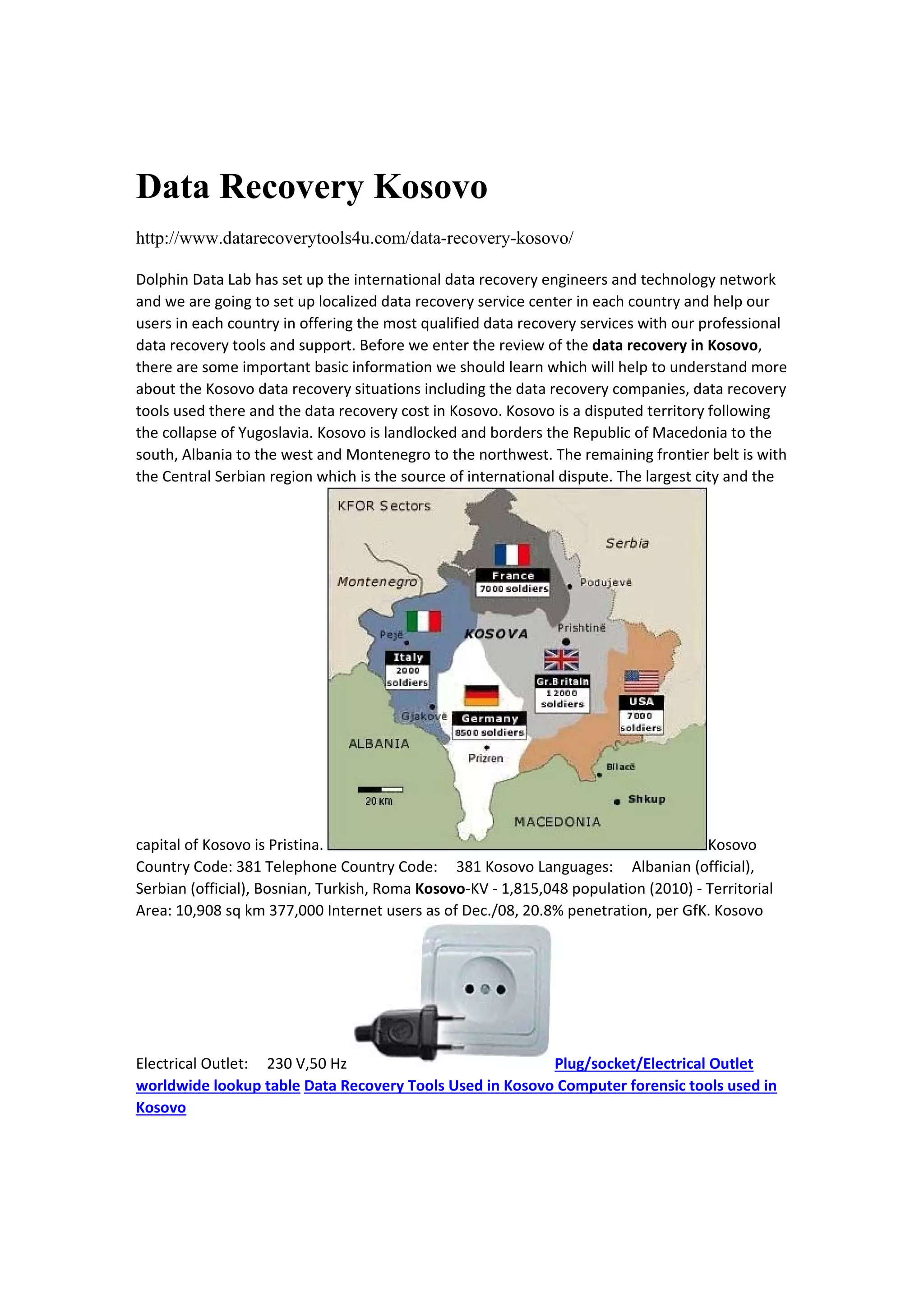 Data recovery kosovo | PDF