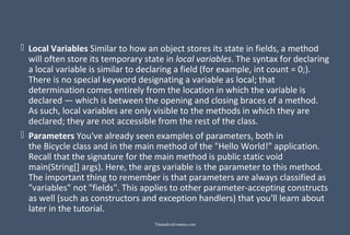 Data types ,variables,array | PPS
