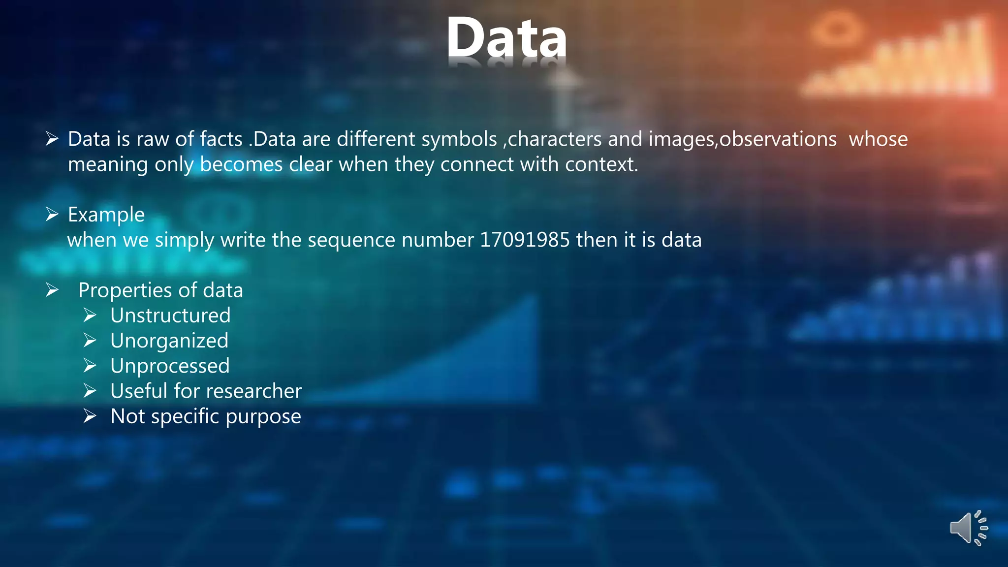 Data Information and Knowledge | PPT