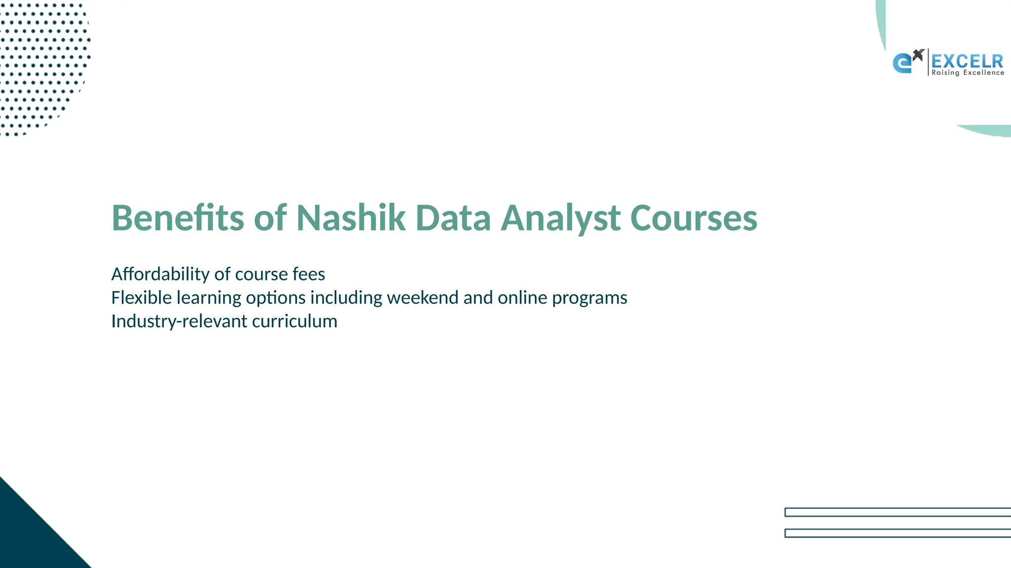 Data Analyst course in Nashik ppt Excelr | PPT