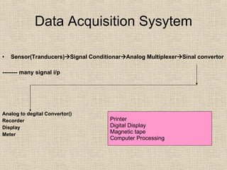 Data Acquisition System | PPT | Databases | Computer Software and ...