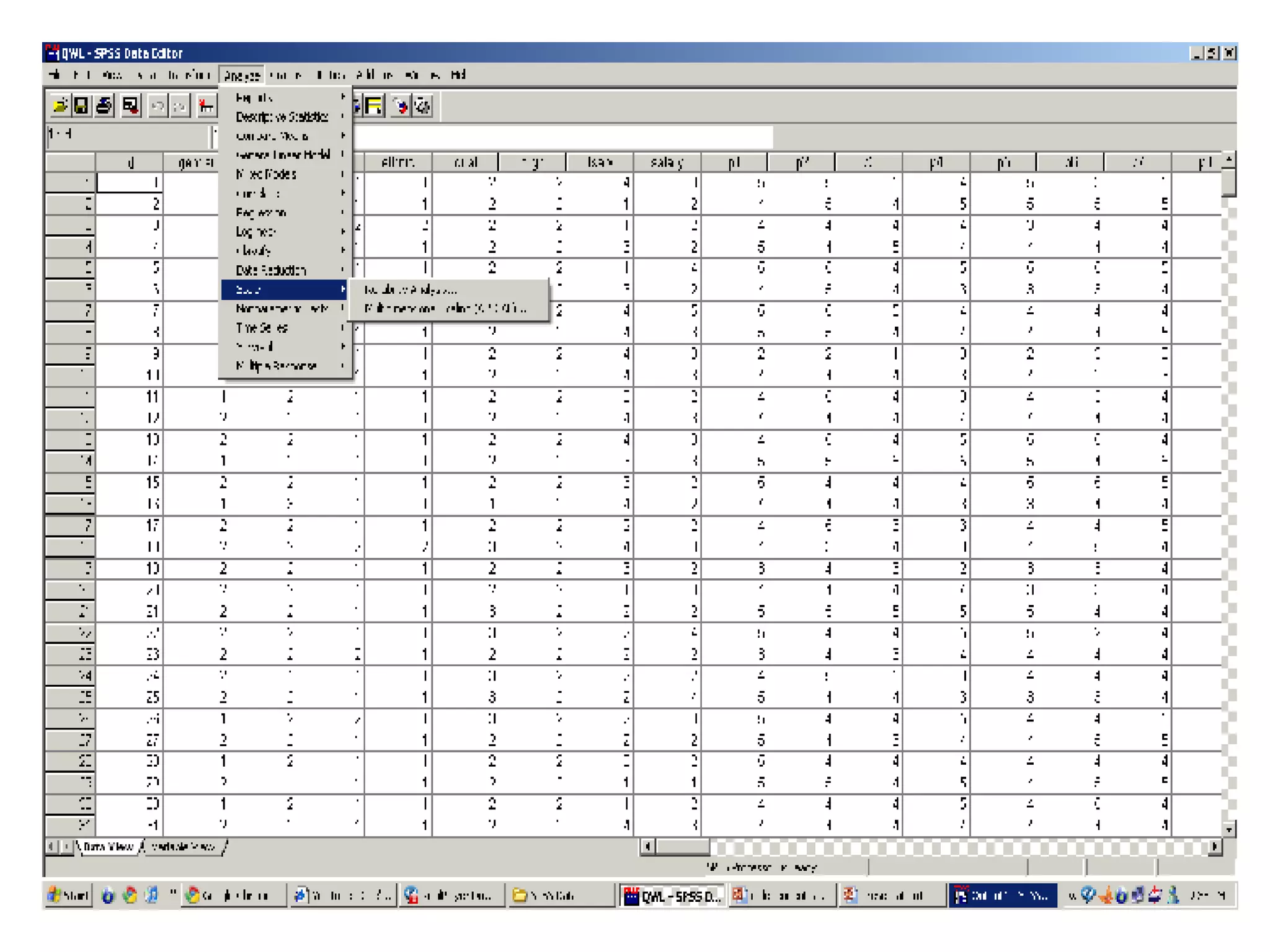 Data Analysis With Spss - Reliability | PPT