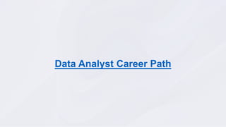 Data-Analyst-career-path | PPTX