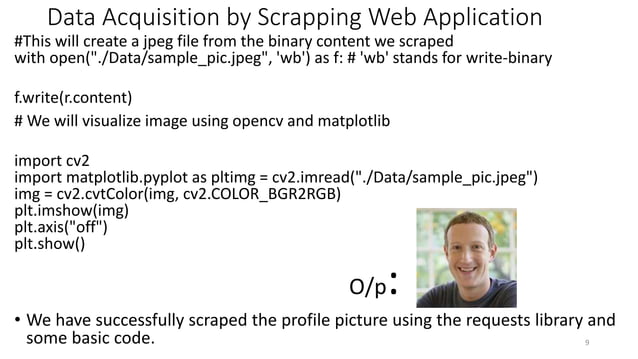 Data Analytics Using Python Module 4pptx Web Design And Html Internet