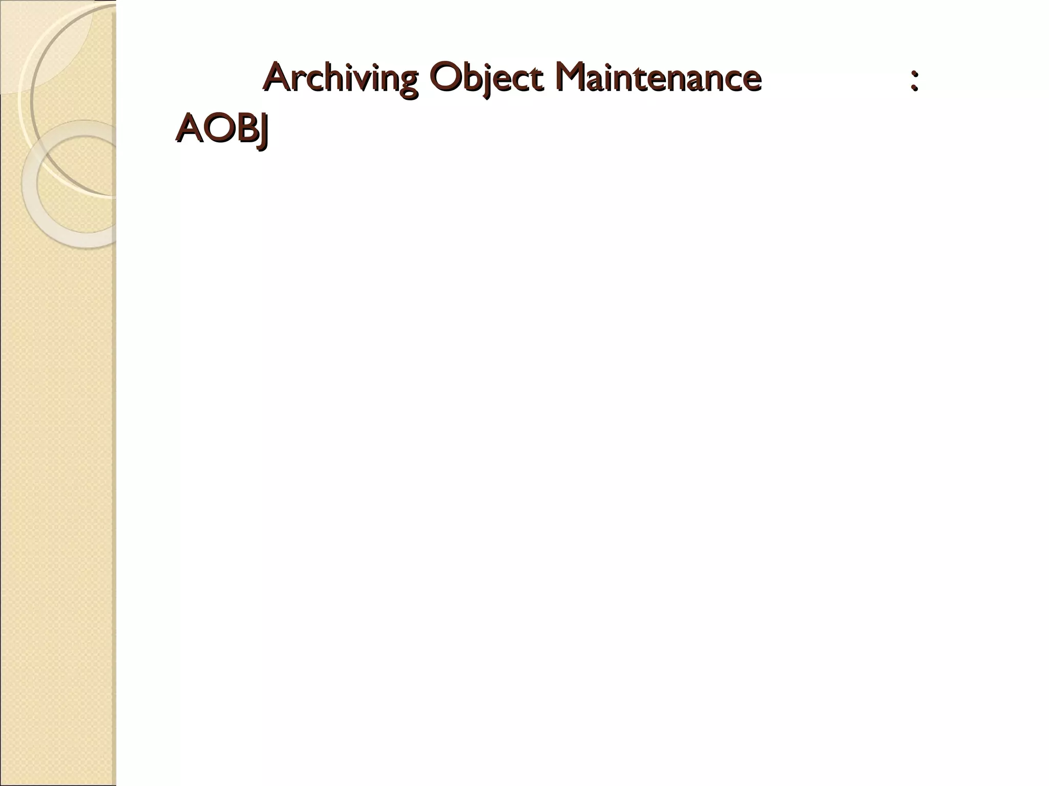 Data Archiving -Ramesh sap bw | PPT