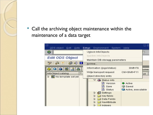 Data Archiving -Ramesh sap bw | PPT