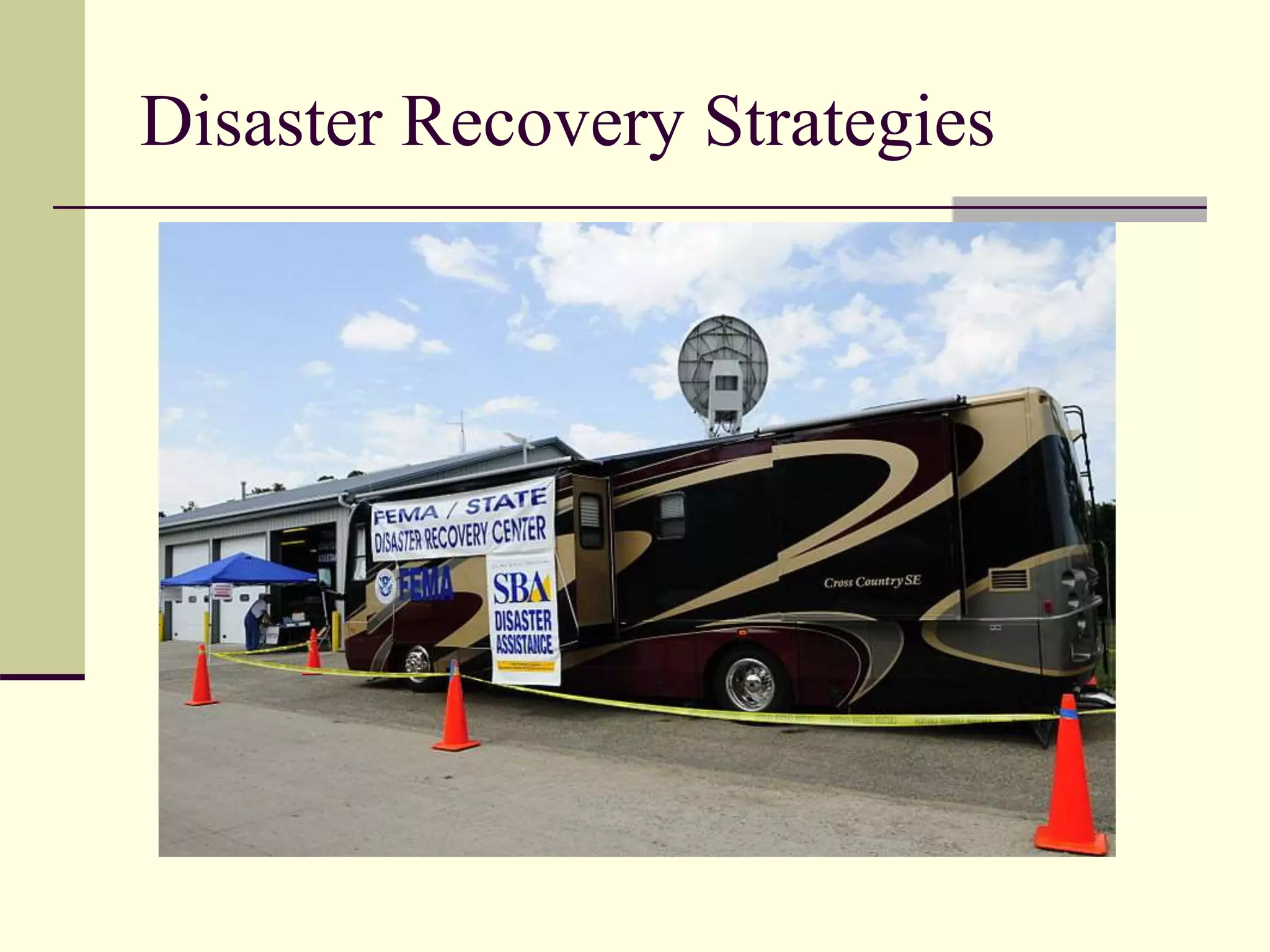 Data backup and disaster recovery | PPTX
