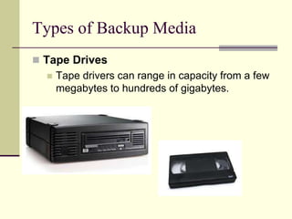 Data backup and disaster recovery | PPTX