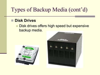 Data backup and disaster recovery | PPTX