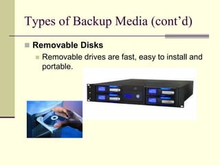 Data backup and disaster recovery | PPTX
