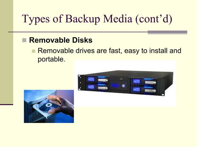 Data backup and disaster recovery | PPTX